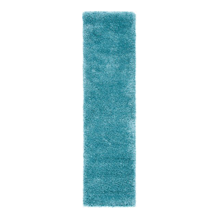 Safavieh Shag Sg180 Solid Color, Shag Rug, Aqua Blue, 2'0"x22'0" Runner ...