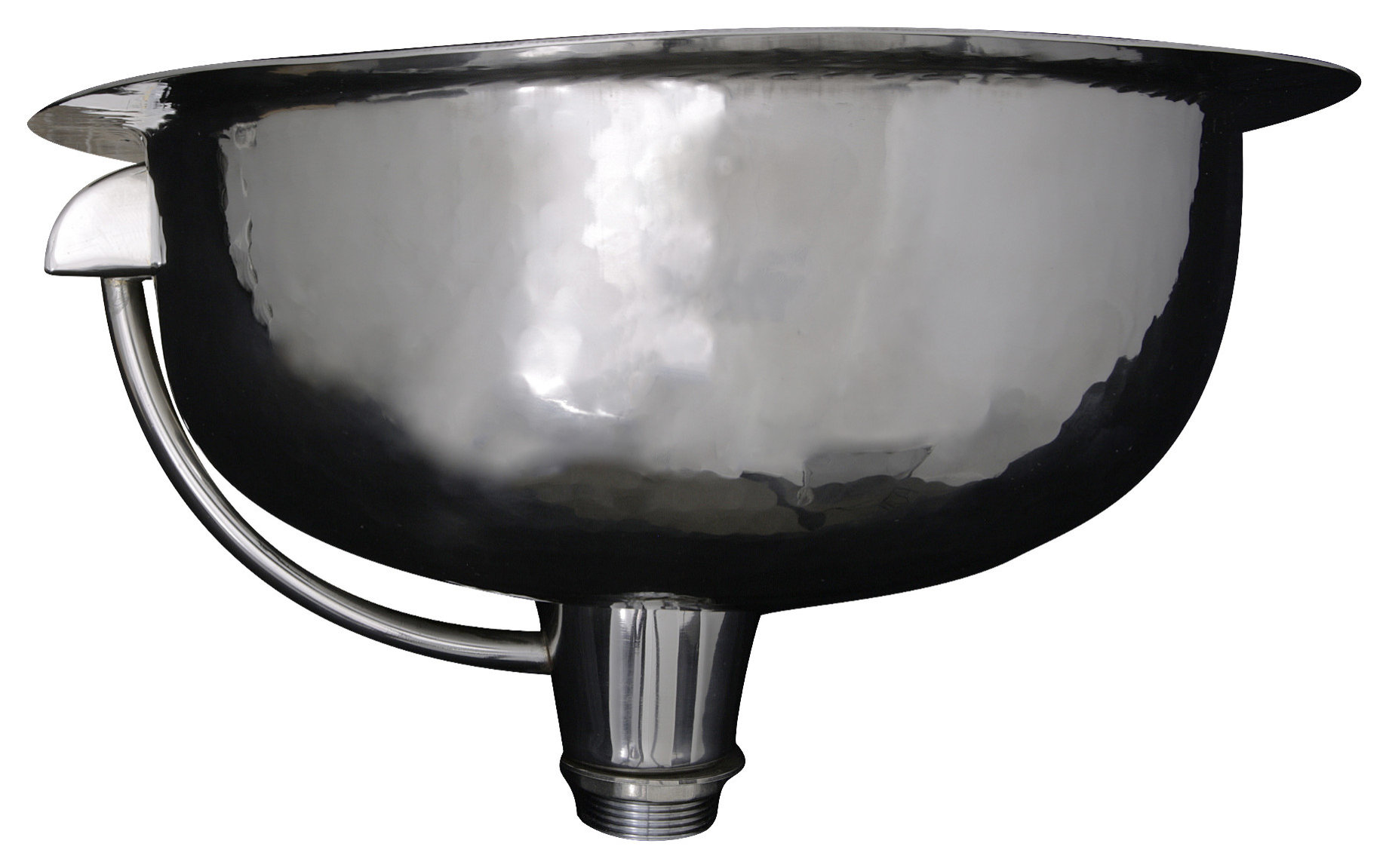 Nantucket Sinks OVS-OF Hand Hammered Stainless Undermount Sink w ...