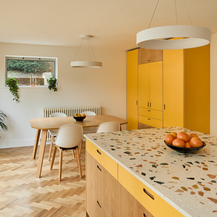 75 Beautiful Kitchen with Terrazzo Benchtops Ideas & Designs - March ...