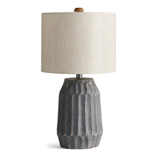 Myka Lamp, Gray - Transitional - Table Lamps - by Napa Home & Garden ...