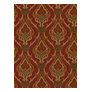 Cardinal Red Tapestry Damask Wovens Upholstery Fabric - Mediterranean ...