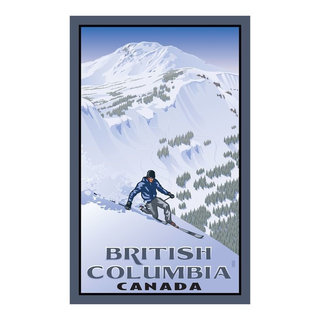 Paul Leighton British Columbia Canada Art Print, 24"x36" - Contemporary ...