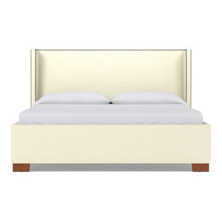 Apt2B Everett Upholstered Bed, Eastern King - Transitional - Panel Beds ...