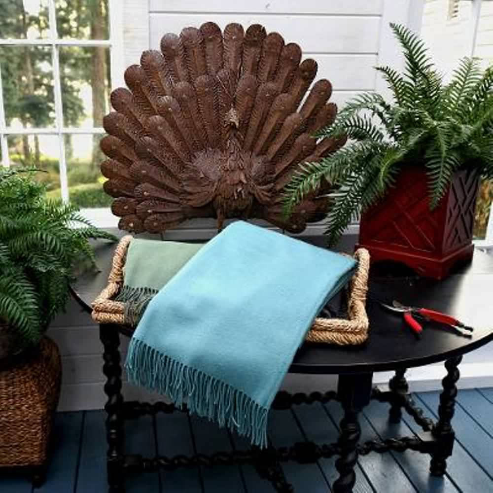 Fish Shed 19 Sea Glass Throw - Contemporary - Throws - by One Hudson ...