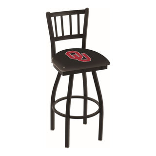 Holland L018 Oklahoma 30" Swivel Bar Stool - Black - Contemporary - Bar ...