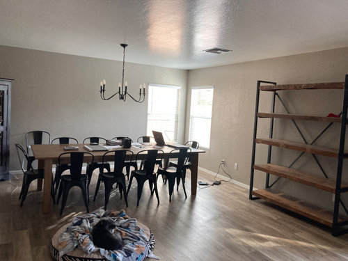 Empty space between dining room/kitchen | Houzz Forum
