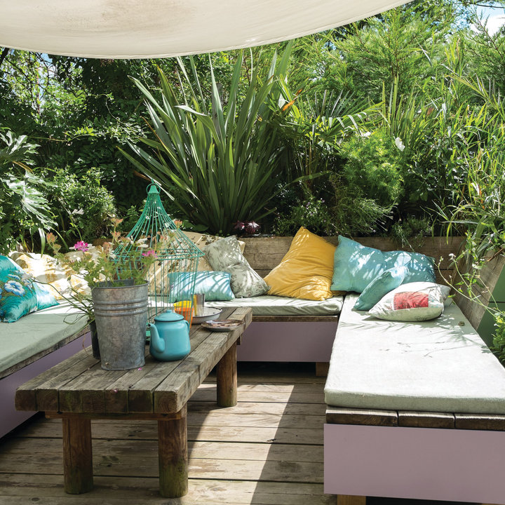 75 Beautiful Outdoor Entertainment Areas Home Design Ideas & Designs ...