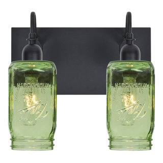 Milo 2-Light Wall Light - Contemporary - Bathroom Vanity Lighting - by ...