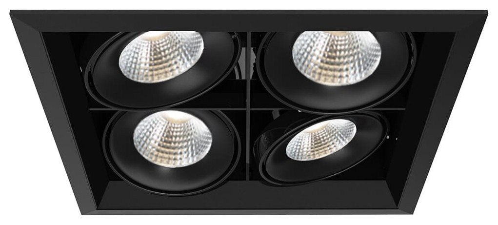 Black LED Recessed, 7.000 - Transitional - Recessed Lighting Kits - by ...