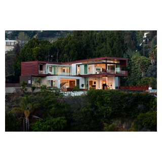 Sunset Plaza Residence - Midcentury - Exterior - Los Angeles - by Assembledge | Houzz AU