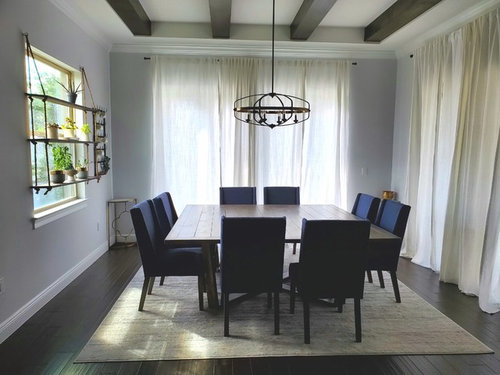 What to do with an awkward corner in the dining room