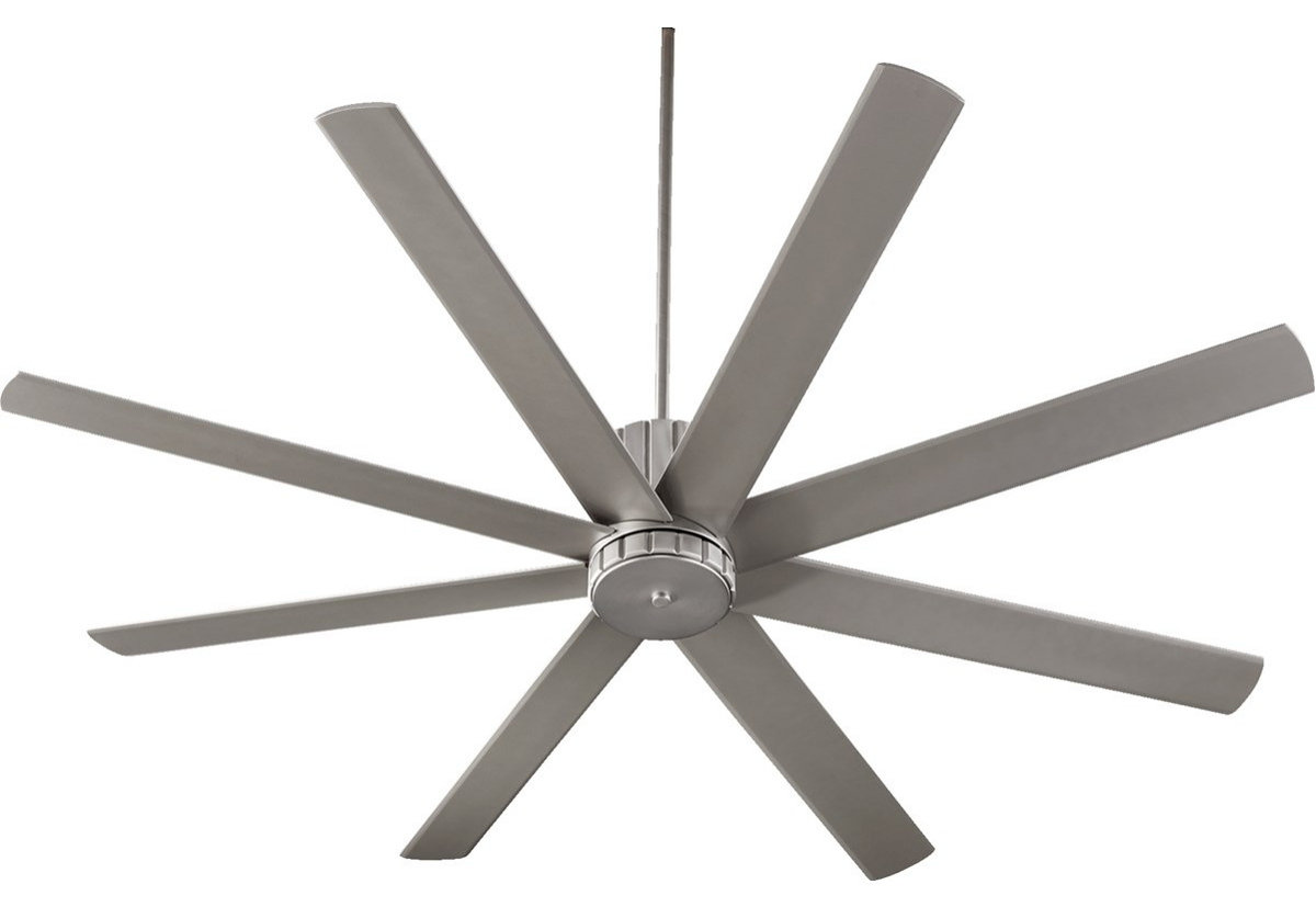Quorum Proxima 60" 8 Blade Fan, Studio White, 72" - Transitional ...