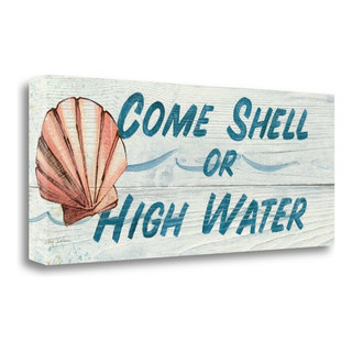 Come Shell or High Water- In Color by Avery Tillmon, 40"x16" - Beach ...