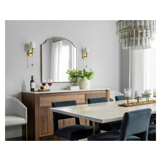 Dining Room Vignette - Modern - Dining Room - Dallas - by Rebekah ...