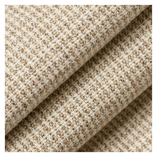 Natural Check Small Scale Houndstooth Tweed Upholstery Fabric by the ...