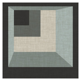 "Geometric Perspective I" Fine Art Giant Canvas Print, 54"x54", 54 x 54 ...