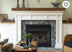 Uncentered fireplace