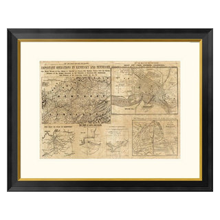 "Important Operations in Kentucky and Tennessee, 1861" by E.S. Hall ...