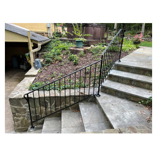 Exterior Metal Railing - Traditional - Exterior - DC Metro - by Loudoun ...