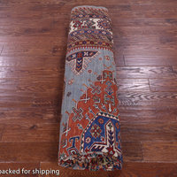 Super Kazak Hand-Knotted Wool Rug 9' 3" X 12' 4" - Q22021, 9' 3" X 12 ...