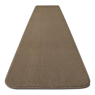 Skid-Resistant Carpet Runner Camel Tan, 27"x10' - Contemporary - Hall ...