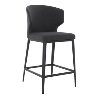 Curved Back Stool, Bar - Midcentury - Bar Stools And Counter Stools ...