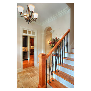 Beaman Home Art - Traditional - Staircase - Raleigh - by Beaman ...
