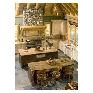 LaFata Kitchen Cabinets - Rustic - Kitchen - Detroit - by Lafata ...