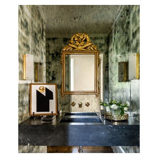 Heritage Row - French Country - Powder Room - Atlanta - by Wright ...