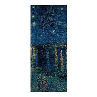"Starlight Over the Rhone (right)" Print by Vincent van Gogh, 15"x32 ...