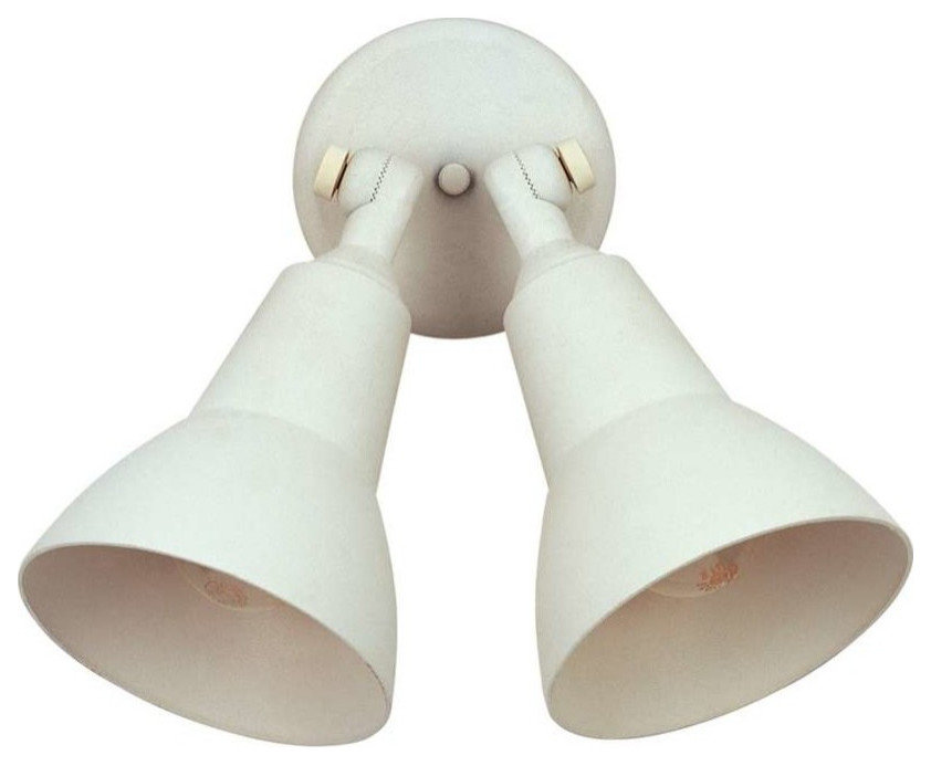Maxim Outdoor Essentials Two Light White Outdoor Directional Light ...