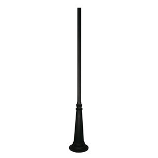 Outdoor Post Collection Outdoor Post in Black Finish - Traditional ...