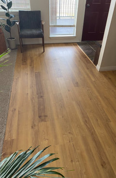 Coretec plus Norwegian Maple floor