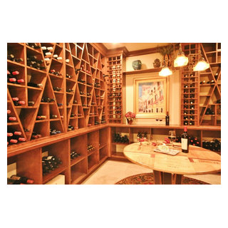Walk-In Wine Room - Traditional - Wine Cellar - Charlotte - by Guthmann ...