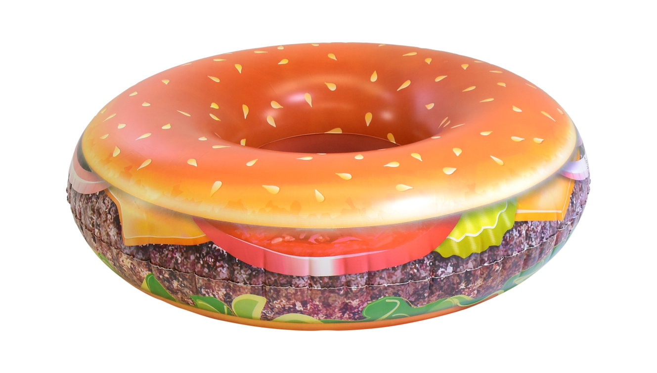 GoFloats Cheeseburger Party Tube - Contemporary - Pool Toys And Floats ...