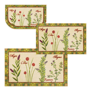Mohawk Home Herb Garden Accent Rug, 3-Piece Set - Contemporary ...