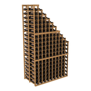 Double Deep Waterfall Display, Pine - Contemporary - Wine Racks - by ...