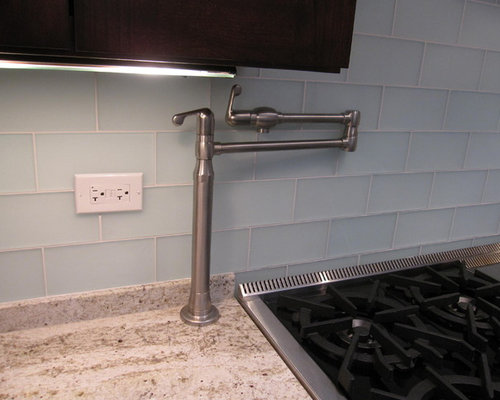 Counter Mounted Pot Filler Ideas, Pictures, Remodel and Decor