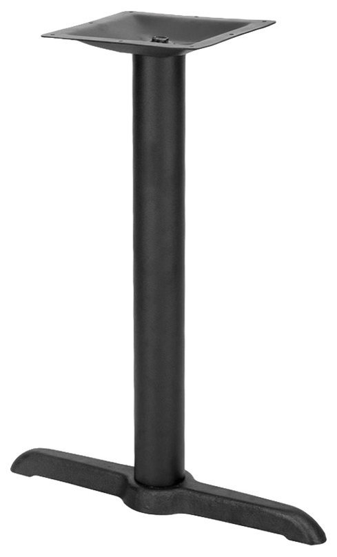 5'' x 22'' Restaurant Table T-Base with 3'' Dia. Table Height Column ...