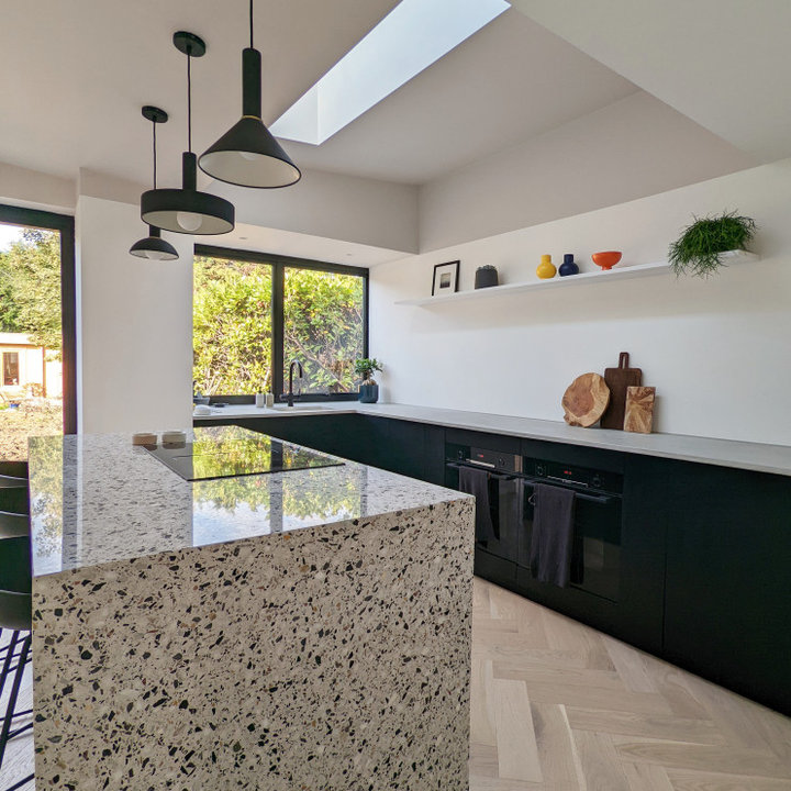 75 Beautiful Kitchen with Terrazzo Benchtops Ideas & Designs - July ...