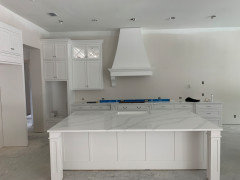 Daltile quartz- Independence Calacatta or Valor White?