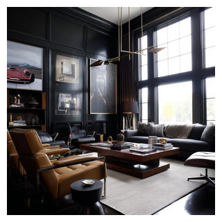 Man Made - Bold Living Room Ideas for the Stylish Gentleman - Living ...
