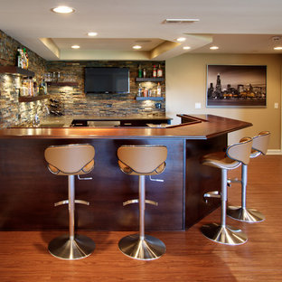 Basement Corner Bars | Houzz