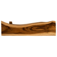 Chamcha Wood Triangle Bench - Rustic - Dining Benches - by Phillips ...