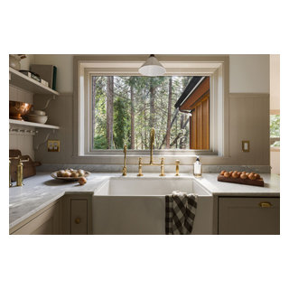 Nevada City Tiny Home - Country - Kitchen - Sacramento - by Design Shop ...