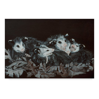 Rusty Frentner 'Rodents' Canvas Art, 47"x30" - Contemporary - Prints ...