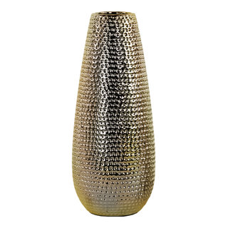 Decker Ceramic Vase, Large - Contemporary - Vases - by Urban Trends ...