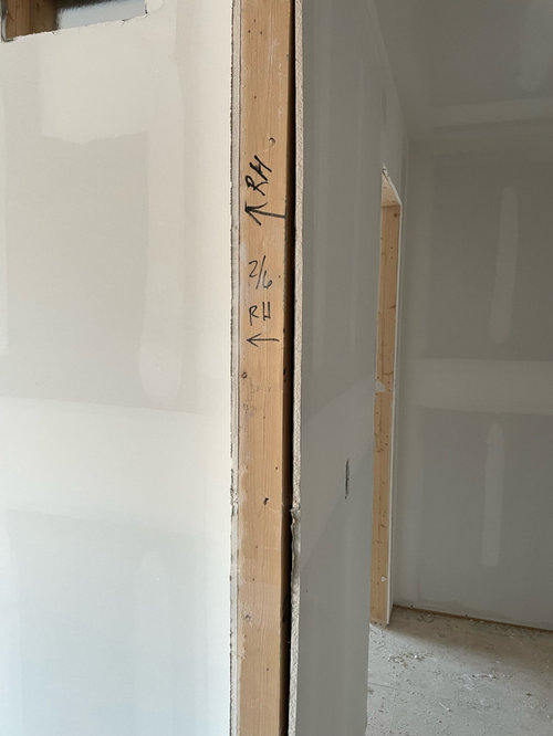 bowed drywall new construction