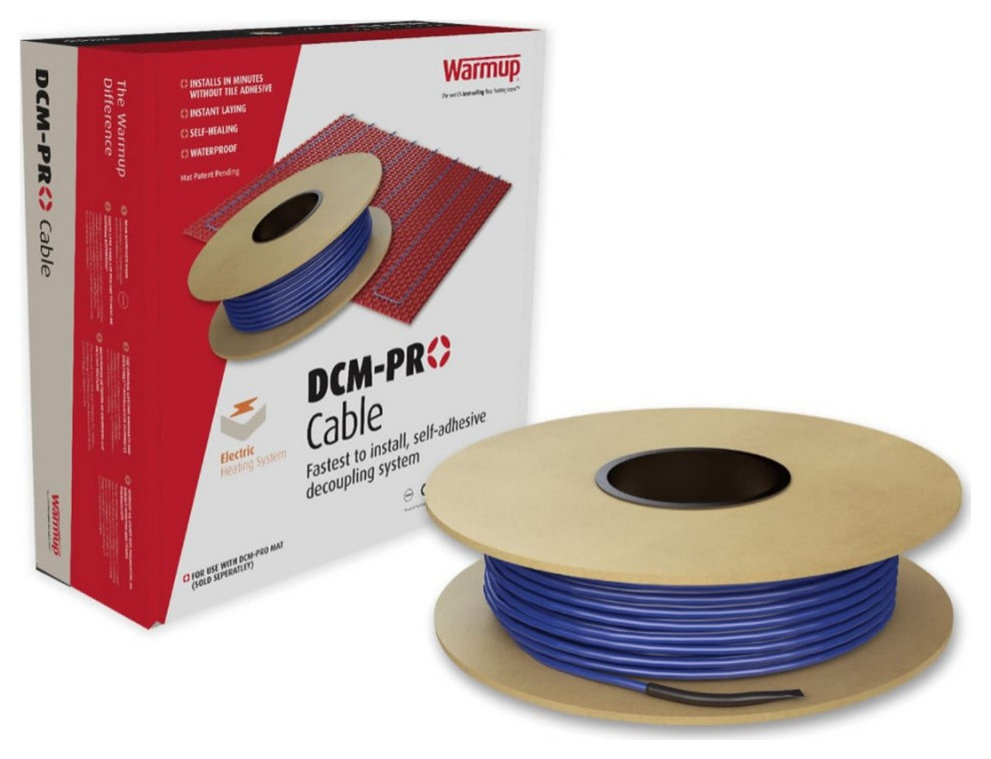 Warmup Radiant Floor Heating Cable / Spool 120 Volt MADE in the USA, 30 ...