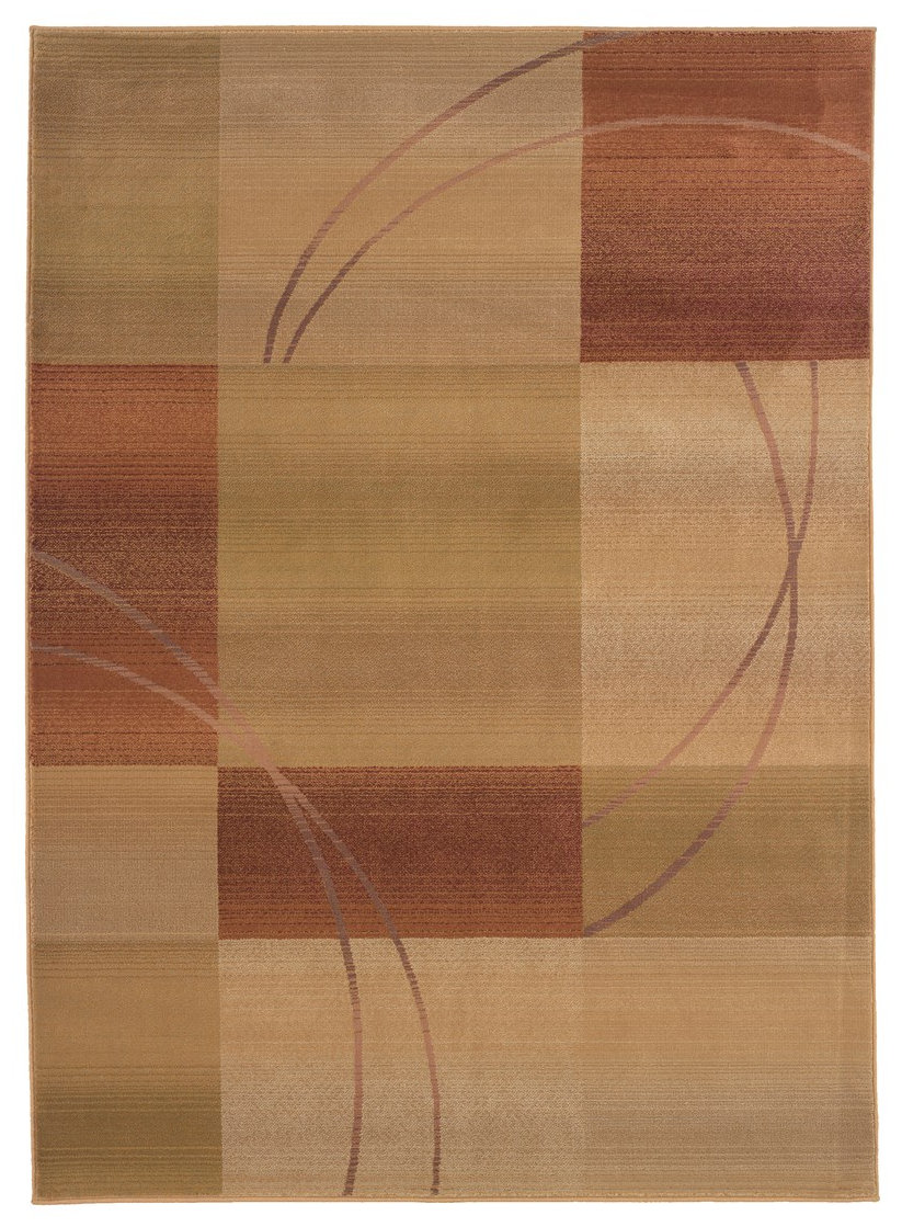 Oriental Weavers Sphinx Generations Contemporary Beige Rug, 2'7"x9'1 ...